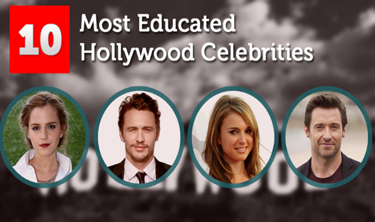 10 educated Hollywood stars - newsoholic