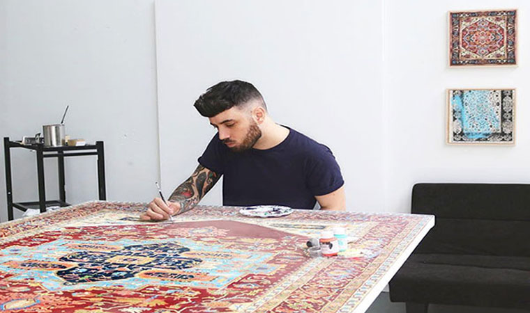 Elaborate Hand-Painted Persian Carpets by Jason Seife - Page 8 of 8 ...