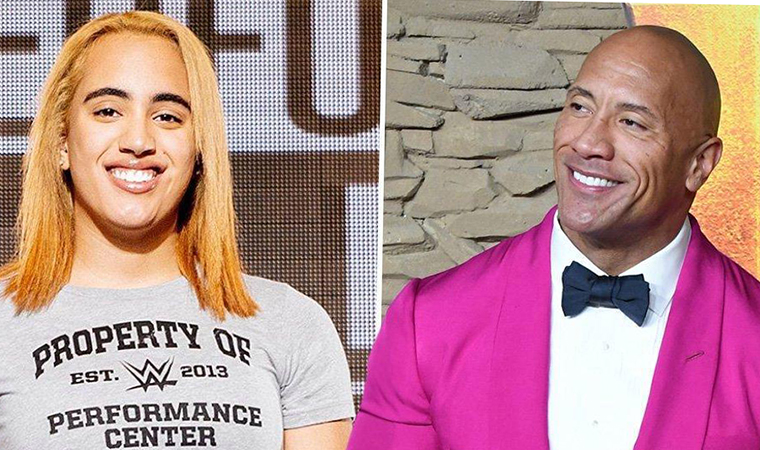Dwayne Johnson's 18-Year-Old Daughter Follows In Her Father's Footsteps ...